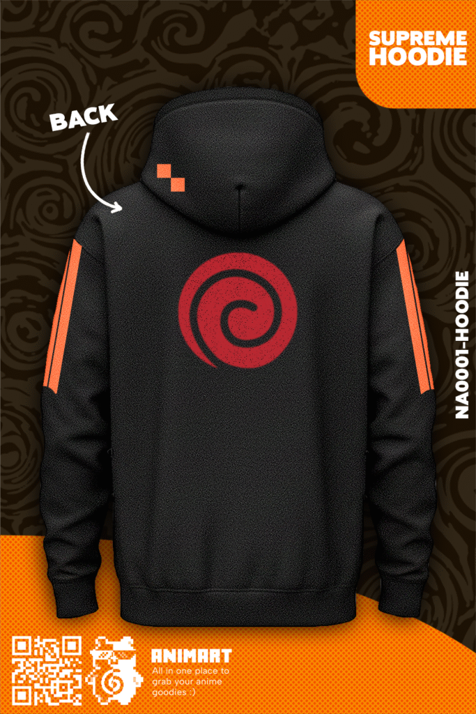 Classy Uzumaki - Naruto Hoodie (Halal Edition) - AniMart