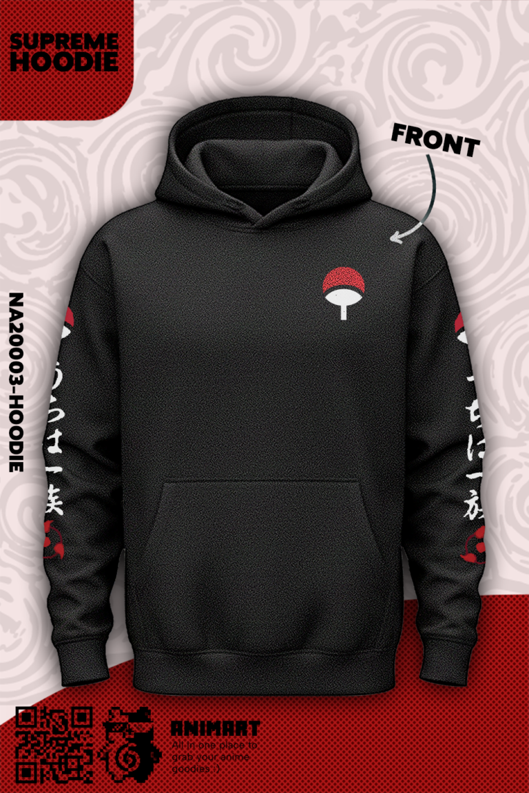 Itachi Uchiha The Hidden Hero - Naruto Premium Hoodie - AniMart